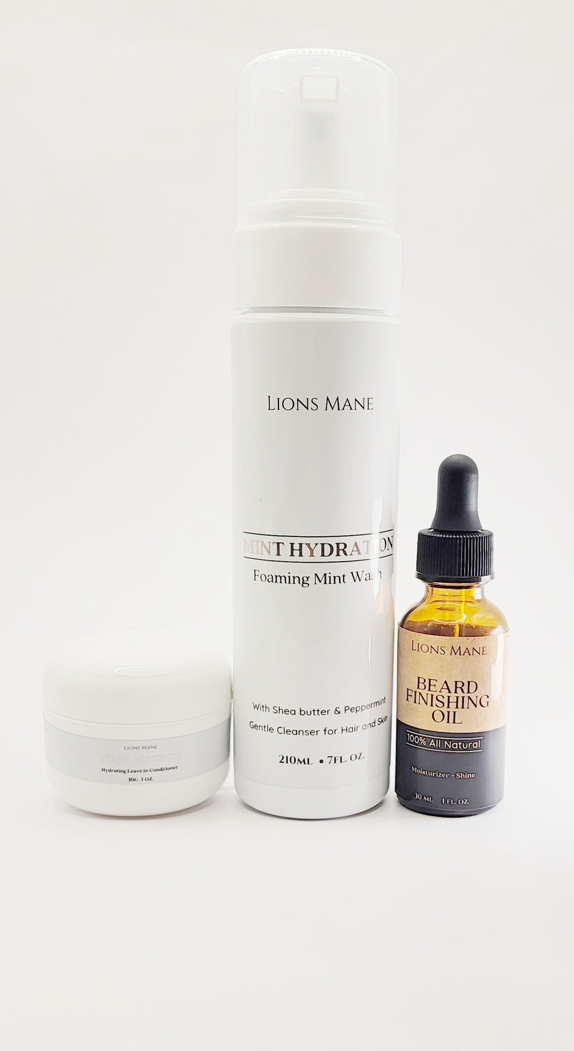 Lions Mane Beard Nurturing System – Lions Mane Products